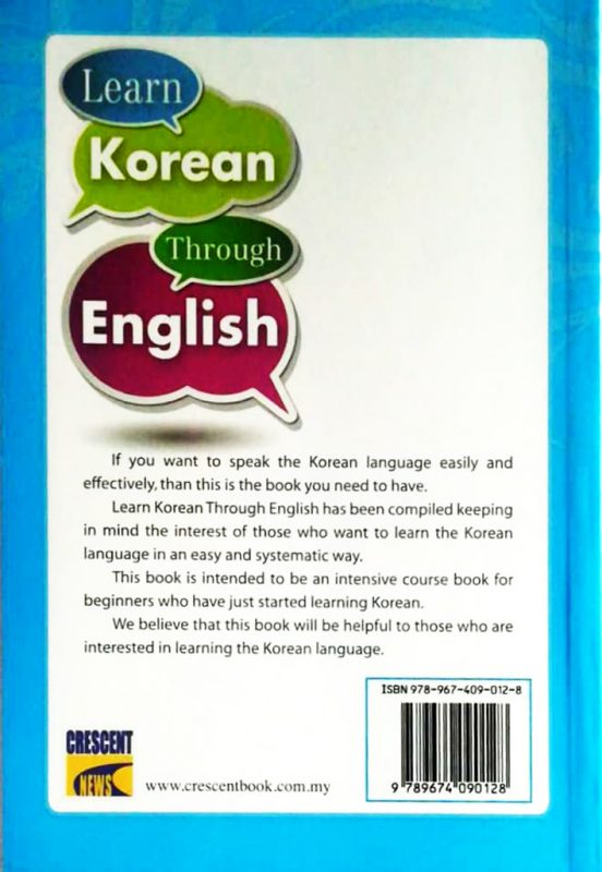 Learn Korean Through English - ( Crescent News ) - Crescent News (K.L ...