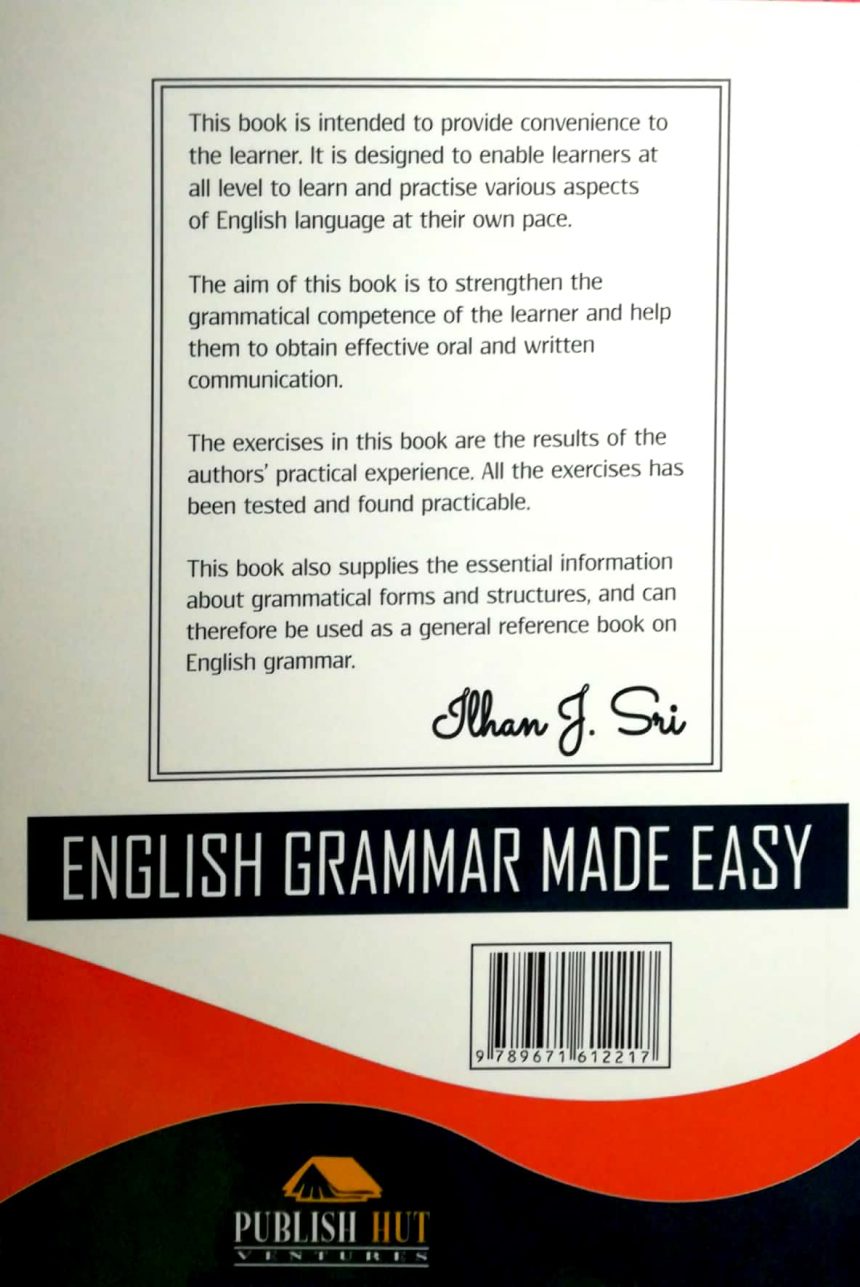 ENGLISH GRAMMAR MADE EASY - Crescent News (K.L.) Sdn. Bhd